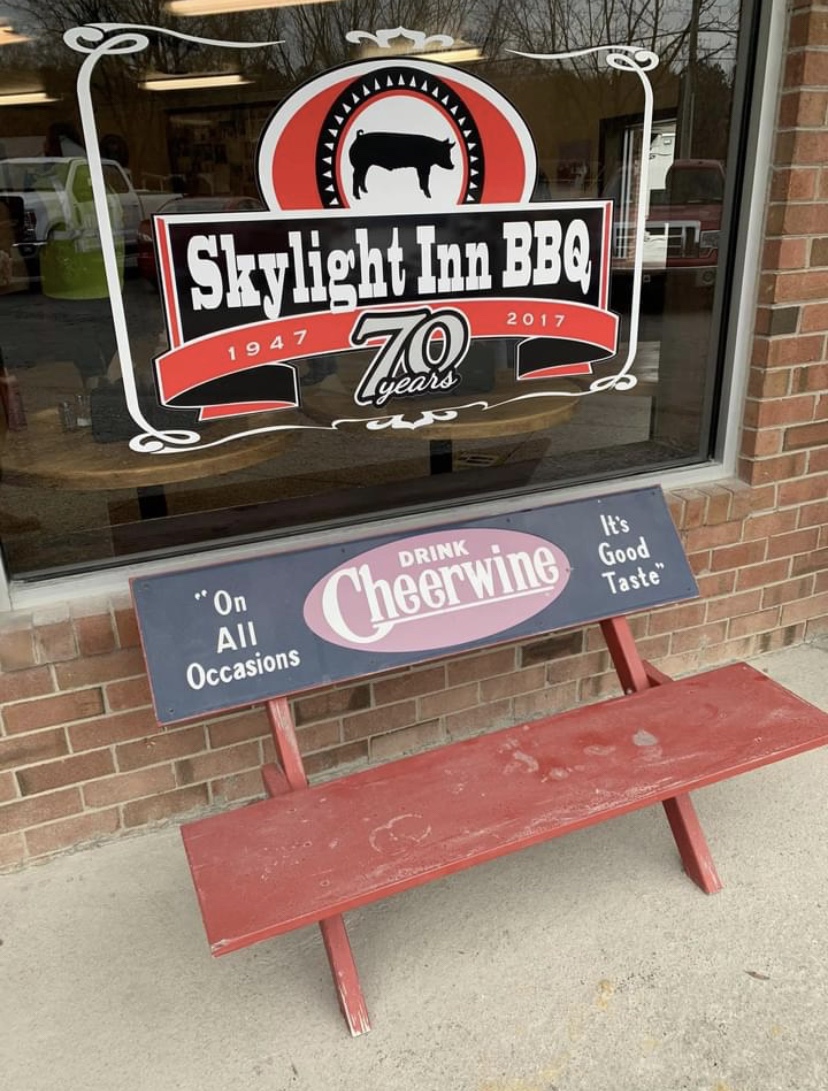 Skylight Inn BBQ | Facing Southward
